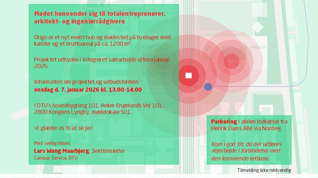 Origo - DTU’s mødested og event hub